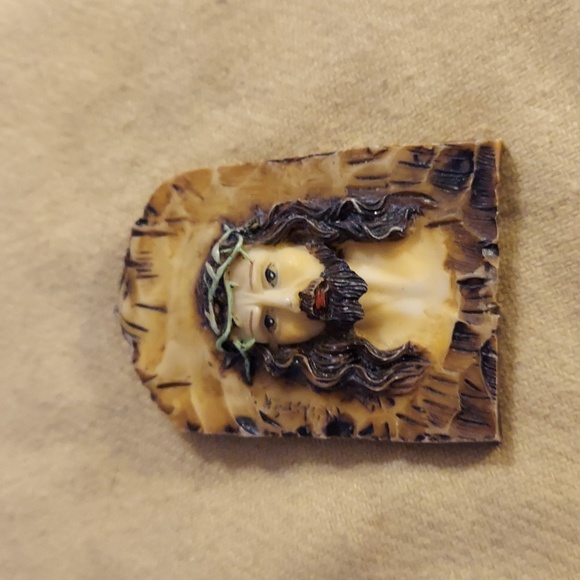Hand Crafted | Accents | Vintage Hand Crafted 3d Jesus Christ Plaque ...